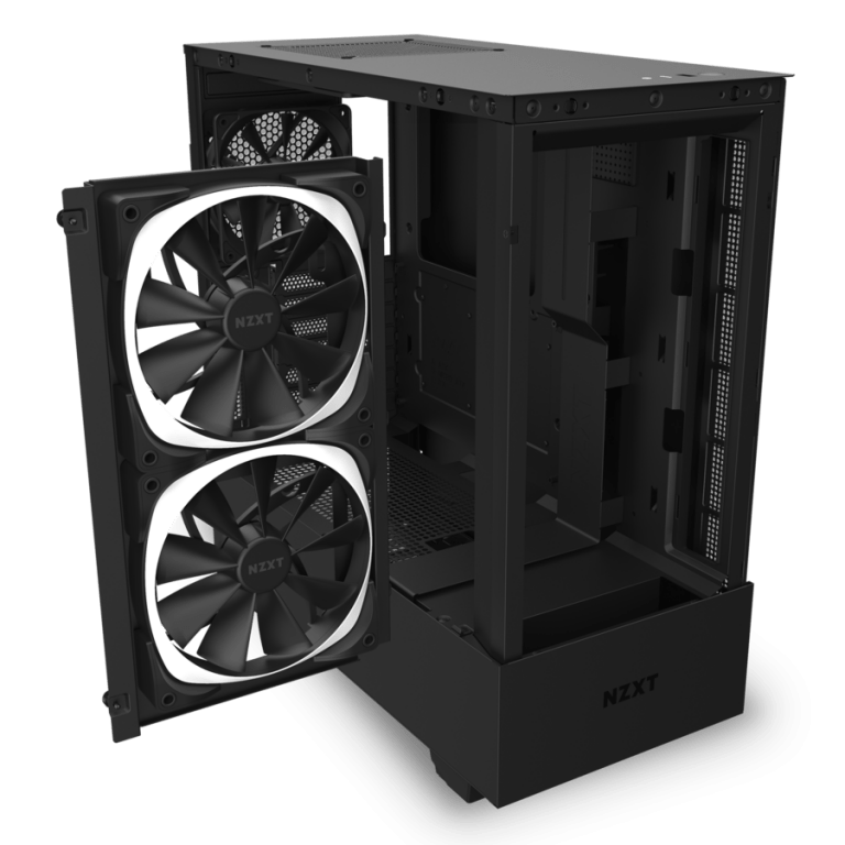 COMPUTER CASE NZXT H510 ELITE MID-TOWER BLACK/BLACK CA-H510E-B1 - IMAGO ...